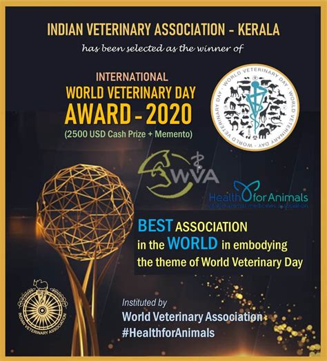 Indian Veterinary Association Kerala Bagged International World