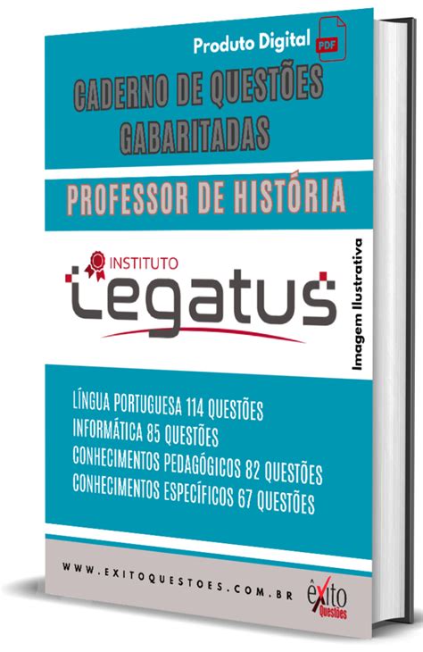 Caderno De QuestÕes Gabaritadas Professor De HistÓria Legatus Êxito