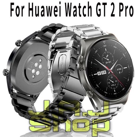 STRAP STAINLESS STEEL WATCH BAND HUAWEI WATCH GT PRO GT PRO TALI JAM TANGAN RANTAI Shopee