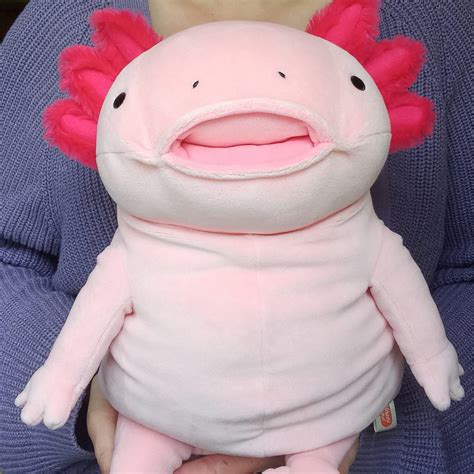 Large Pink Mochi Axolotl 38 Cm · Disco Waffle