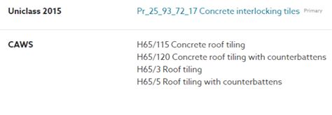 Construction Code Blog About Digital And The Nbs Platforms From Stephen Hamil Classification