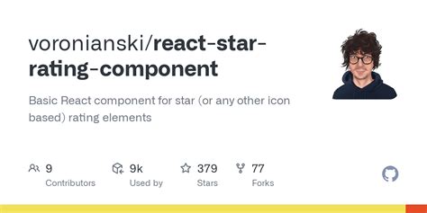 Github Voronianski React Star Rating Component Basic React Component For Star Or Any Other