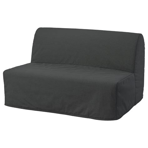 LYCKSELE LÖVÅS sleeper sofa, Vansbro dark gray - IKEA US