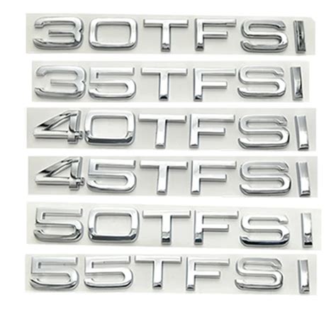 Audi Quattro Badge Emblème A3 S3 A4 S4 A5 S5 A6 S6 Rs3 Rs4 Rs6 Tt Q5 Q7