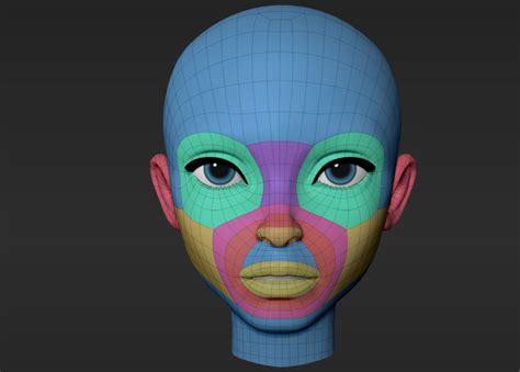 Blender Beginners Face Retopology Edge Flow Articulation Tutorial