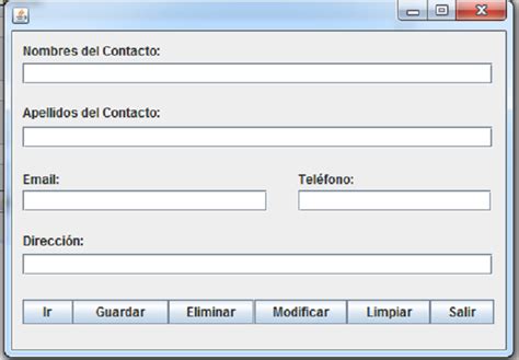 Curso De Java Cómo Ordenar Los Elementos De Un Formulario Uh Tis
