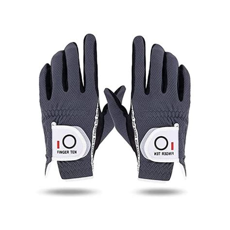 티몬 글로벌 홀세일 손가락 10 골프 글로브 남성용 모든 멀티 타입 손을 잡고 부드러운 골프 완료 피트니스 매직 테이프 스포츠용품