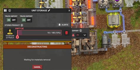 Unity Build Does Not Use Parts From Deconstructing Boxes Issue