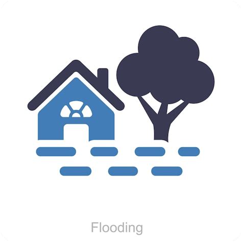 Premium Vector Flooding And Flood Icon Concept