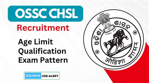 OSSC CHSL Recruitment 2024 Apply Online For 673 Posts Odisha Job