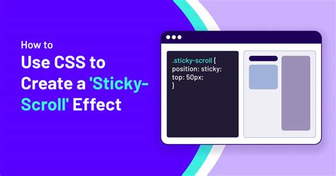 How To Use Css To Create A Sticky Scroll Effect Wink Marketing
