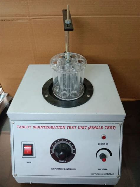 1 Mild Steel Disintegration Test Single Model Name Number Mmsc At