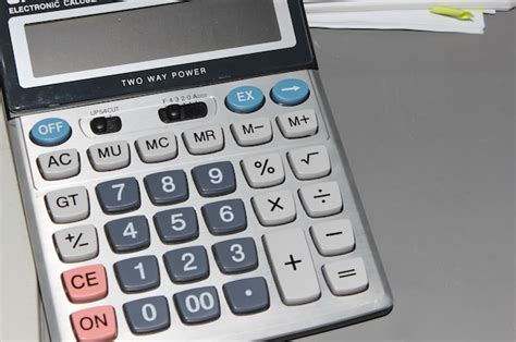Premium Photo Close Up Of A Calculator Keyboard
