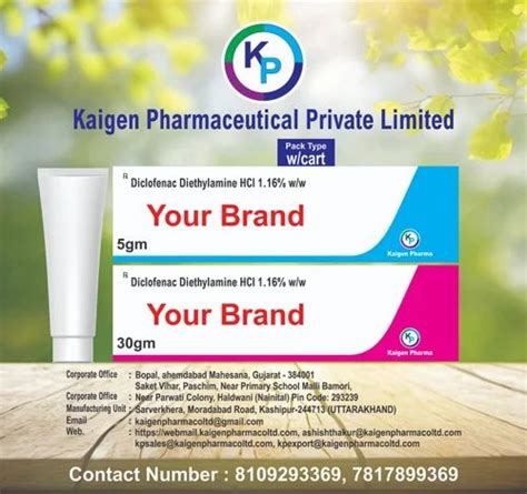 Diclofenac Diethylamine Gel 10 Gram At Best Price In Bemetra Id