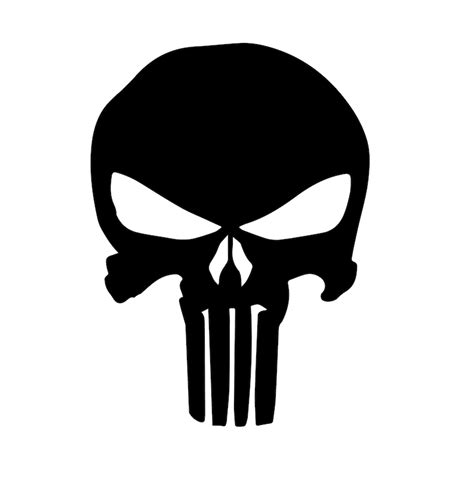 Punisher Logo Vector Cut File Etsy
