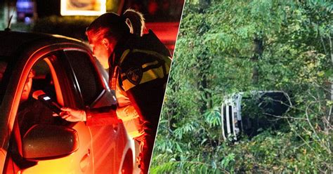 Bestuurder Die Over De Kop Sloeg Na Military Blijkt 23 Jarige Man Uit