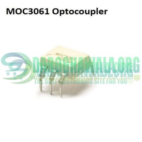 MOC Zero Cross Phototriac Driver Optocoupler IC DIP In Pakistan