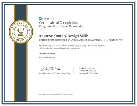 Improve Your Ux Design Skills Daniel Belovarsky