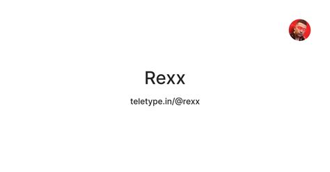 Rexx — Teletype