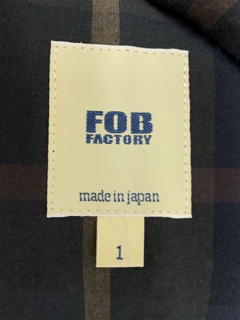 FOB FACTORY(エフオービーファクトリー) / ハリントンジャケット/S/コーデュロイ/BRW/無地/F2429 | 古着の販売・通販 ...