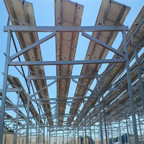 Pv Solar Farm Mounting Structures Ground Solar Farm Racks And Solar