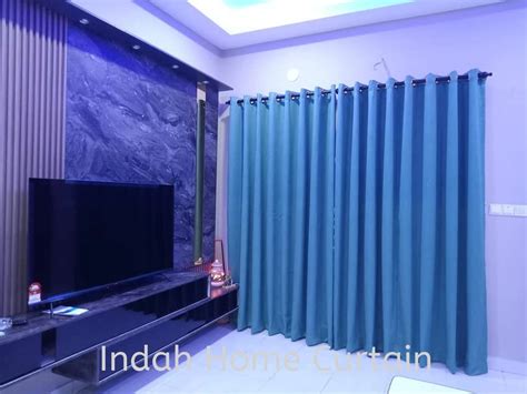 Memasang Langsir Di Sungai Buloh Jalan Palma Rumah Double Storey Condominium Curtain Klang