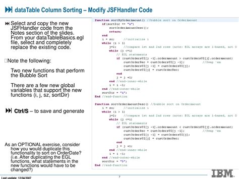 Ppt Jsf Datatables Intermediate Use Of Properties And Development Techniques Powerpoint