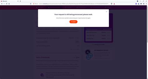 Getting Error On Verifyconnecting The Gemini Wallet To Browser