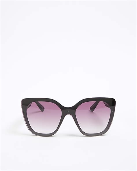 Black Cat Eye Sunglasses River Island