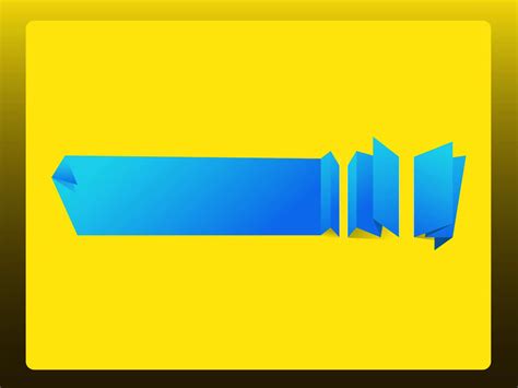 Folded Banner Vector Art And Graphics