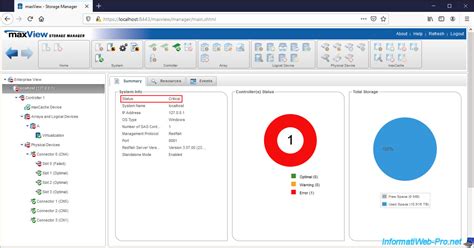 automatically rebuild a failed physical disk using a dedicated hot