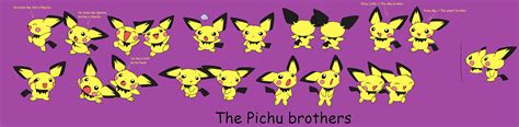 The Pichu Brothers By Consuelo95