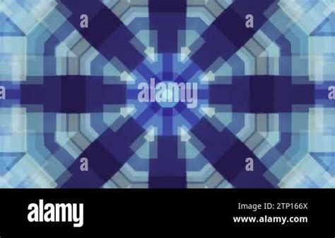 Energy Core System Grid Block Kaleidoscope Animation Background