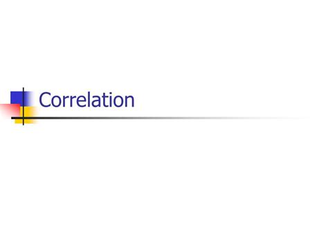PPT Correlation PowerPoint Presentation Free Download ID