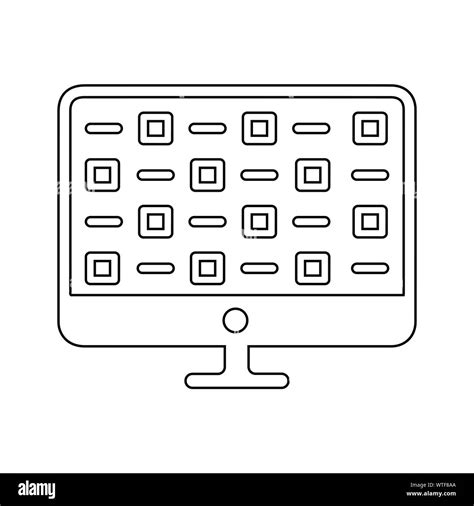Code Data Hack Hacking Icon Stock Vector Image And Art Alamy