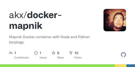 github akx docker mapnik mapnik docker container with node and