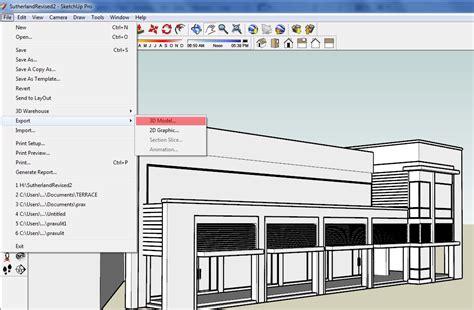 Exporting Sketchup Model To Ds Max Free D Rendering And Architectural Visualization Tutorials