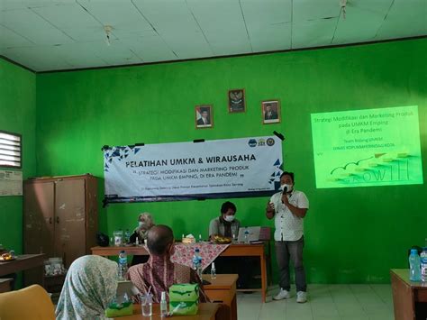 Masyarakat Taktakan Serang Dapat Pelatihan Pemasaran UMKM Di Masa