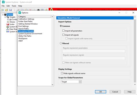 Unexpected Behavior Whan Applying Model Parameters From File At