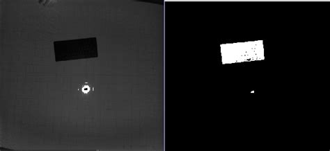 tracking detecting a partially obscured rectangle in image with