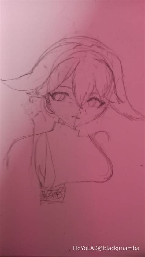 Yae Miko Drawing Genshin Impact HoYoLAB