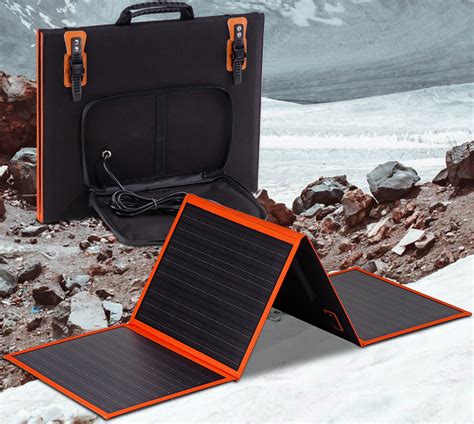 Camping 100w 18v Etfe Portable Solar Panel Pv Panel With Usb Type C Charger Folding Solar Panel