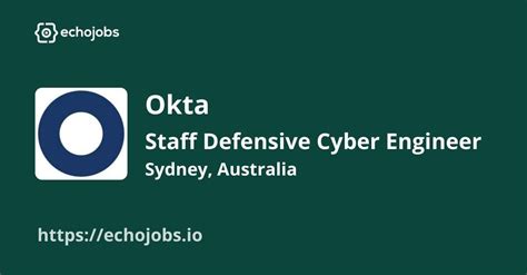 Okta Is Hiring Staff Defensive Cyber Engineer Sydney Australia