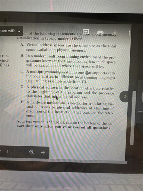 Solved Virtualization In Typical Modern OSes A Virtual Chegg