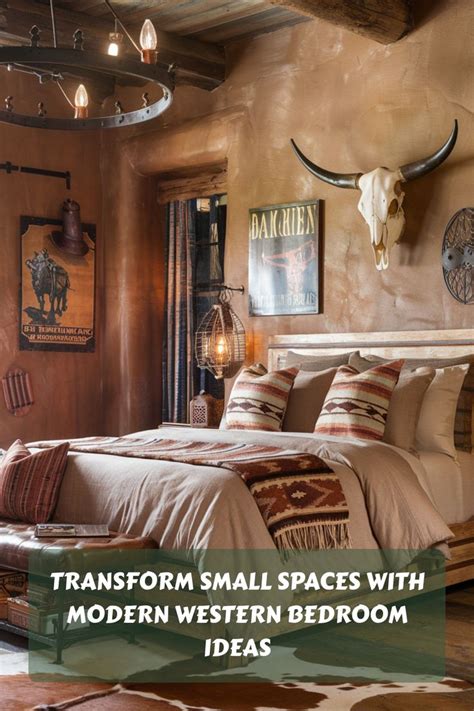 Transform Small Spaces With Modern Western Bedroom Ideas Western