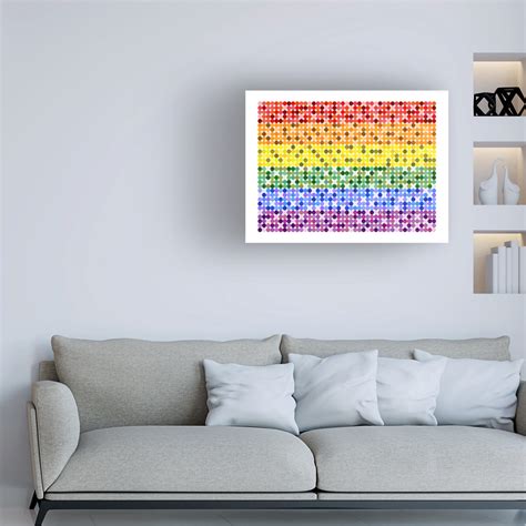 Ebern Designs Illustration Tom Quartermaine Abstract Circle Rainbow