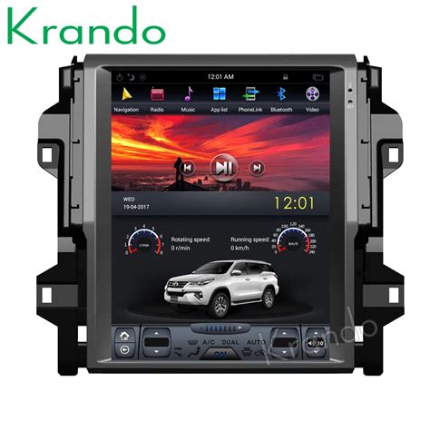 Krando Android 7 1 10 4 Tesla Vertical Touch Screen Car Dvd Radio