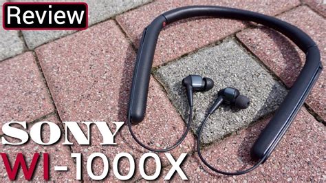 Sony WI-1000X Review - The 1000XM2 Little Brother - YouTube