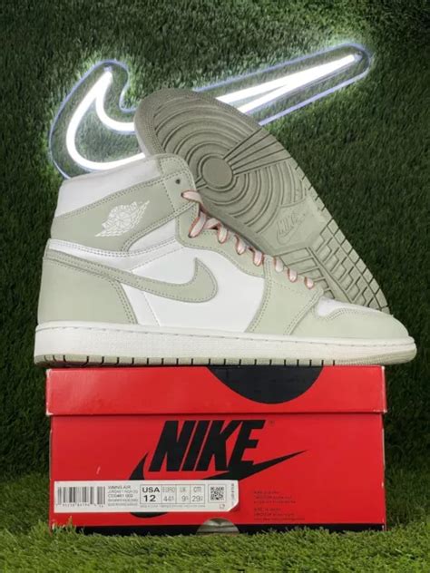 Nike Air Jordan 1 Retro High Og Seafoam 2021 Cd0461 002 Homme Taille 10