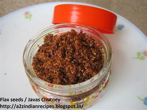 A2zindianrecipes Flax Seeds Chutney Javas Chatney
